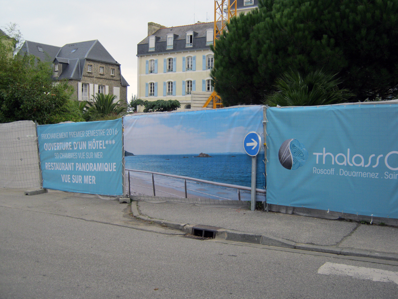 Banderole pvc personnalisée a Douarnenez (29)